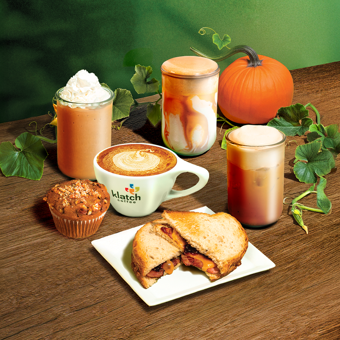 Café Menu | Klatch Coffee | Premium coffee, sandwiches and more